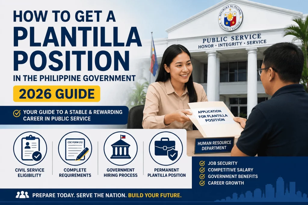 How to Get a Plantilla Position in the Philippines (2026)